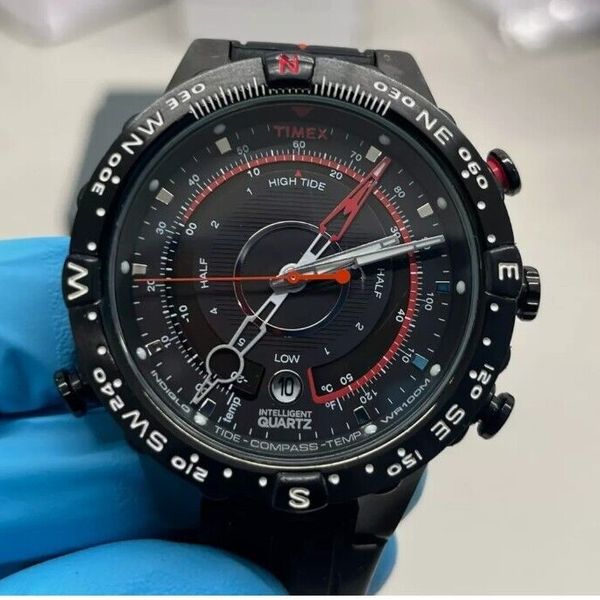 Timex Men's Intelligent Quartz I-Control Tide Temp Compass Watch T2N720 ...