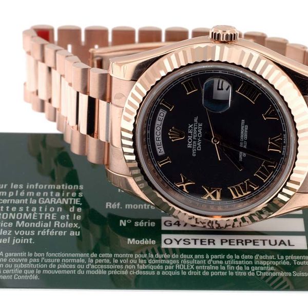 FS: Unworn Rolex Day Date II President ref. 218235 | WatchCharts ...