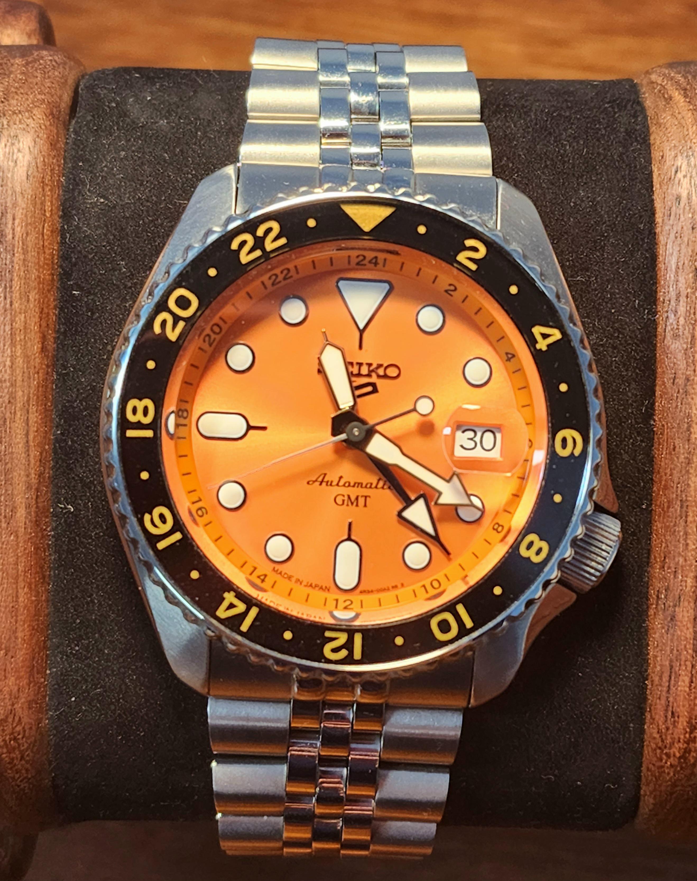 [WTS] Seiko 5 GMT (SSK005) Full Kit | WatchCharts Marketplace