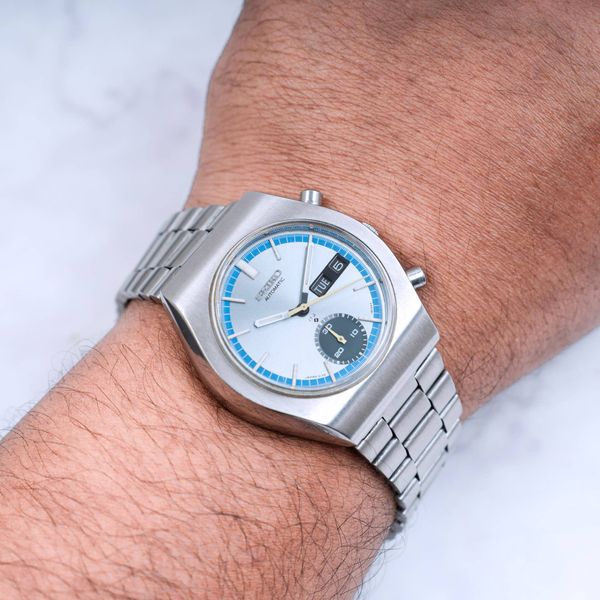 FS: Seiko 1972 Blue Vintage Chronograph $549 Shipped (SERVICED ...