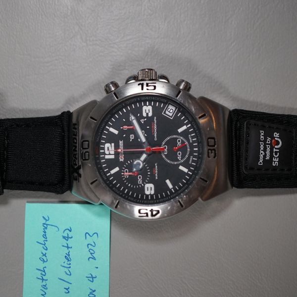[WTS] Sector Expander 308 Black Dial Quartz Chronograph - $150 ...