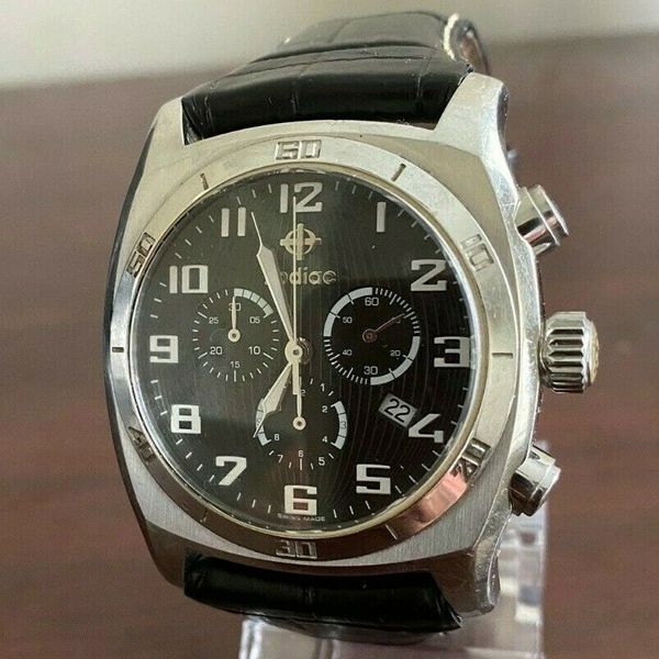 Zodiac Desert Master Men's Swiss Chronograph Watch Z07002 | WatchCharts ...