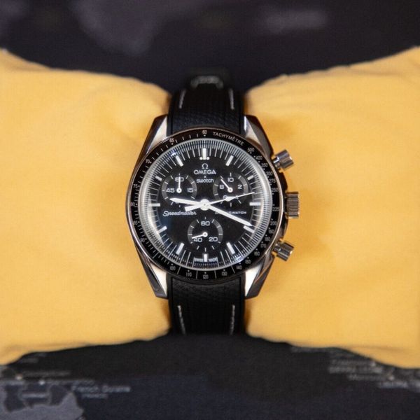 Omega x Swatch MoonSwatch Speedmaster Metal Case Mission to the Moon ...