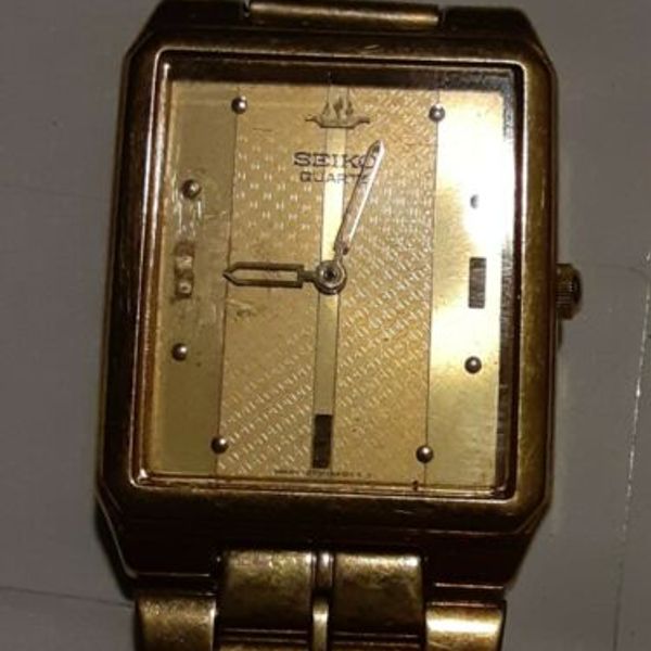 Mens Seiko Watch Quartz V701-5G20 Brand New Battery | WatchCharts Marketplace