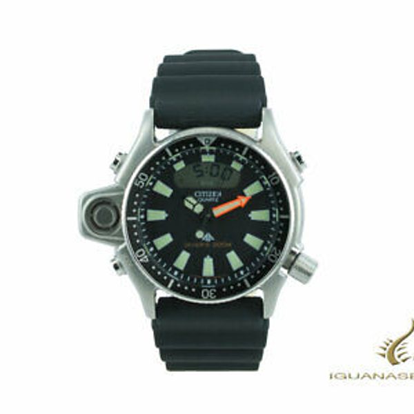 Citizen Promaster Aqualand I Quartz Watch - Black - Black strap - 44 mm | WatchCharts Marketplace