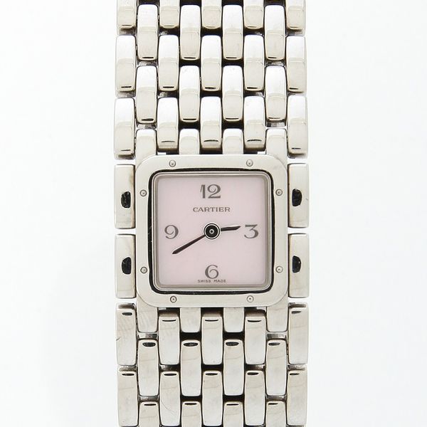Cartier Cartier Panther Luban Pink Shell Dial Stainless SS Ladies Watch ...