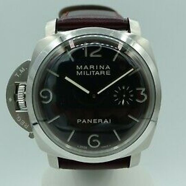 PANERAI 217 PAM 00217 MARINA MILITARE DESTRO 47MM COMPLETE 100M 1000 ...