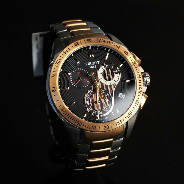 New in Box Tissot Men's Veloci-T Quartz Chronograph 46mm Watch -BBR1652 ...