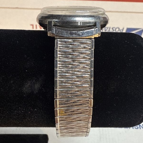 Vintage Bulova Accutron M6 Stainless Watch With Speidel Band. Not ...