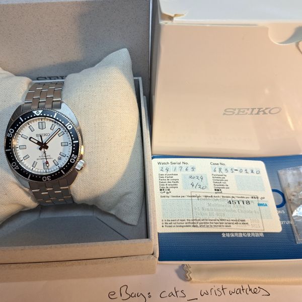 Seiko Prospex Heritage Slim Turtle White Watch SPB313J1 Full-set. 04/ ...