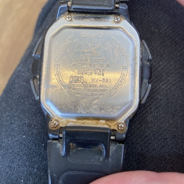 Casio Men's Wave Ceptor Digital LCD Watch | WatchCharts Marketplace