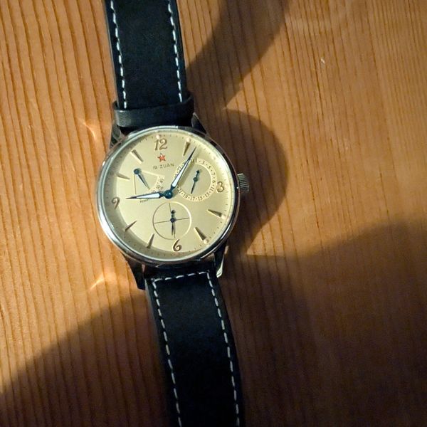1963 Seagull Pilots Automatic Watch Power Reserve Date Sapphire 5 atm ...