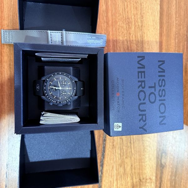 Swatch MoonSwatch Mercury Watch | WatchCharts Marketplace