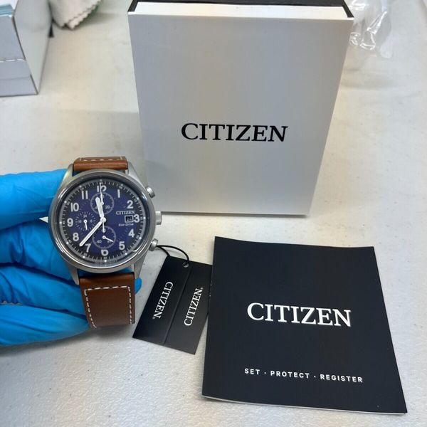 Citizen Men's Eco-Drive Weekender Garrison Chronograph Field Watch ...
