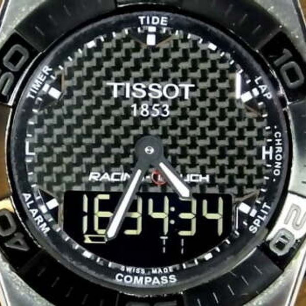 Tissot 1853 Tony Parker Limited Edition Racing Touch Watch T002.520.17.201.00 | WatchCharts ...