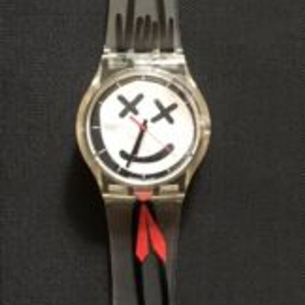 Vintage SWATCH X Eyes Smiley Face Watch | WatchCharts
