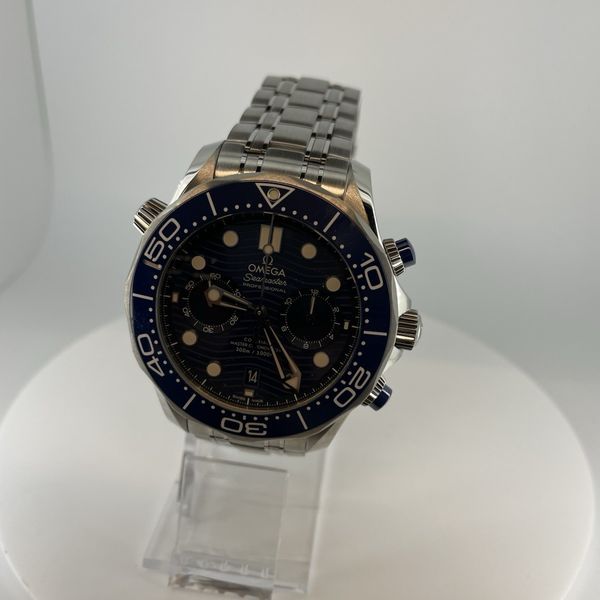 Omega Seamaster Watch. Chronograph Stainless Steel. V2 EX_DISPLAY or ...