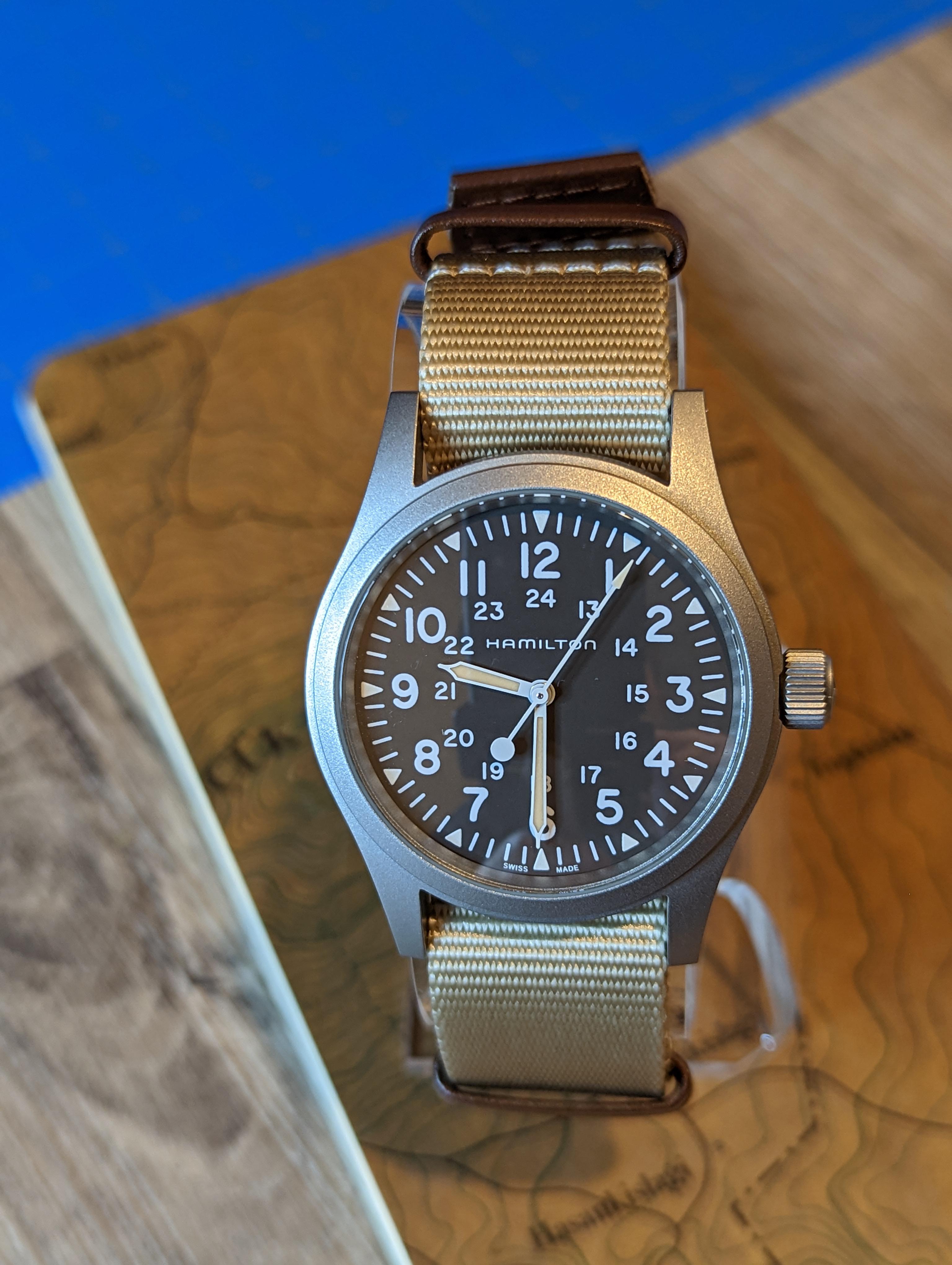 [WTS] Hamilton Khaki Field Mechanical (Reference H69439901) | WatchCharts