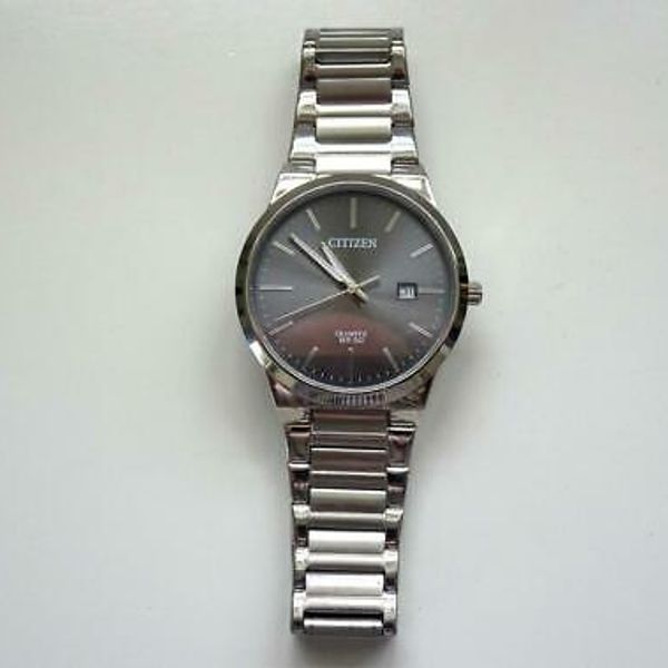 Gent's Citizen Quartz Watch with Date (G111-S114560) | WatchCharts ...