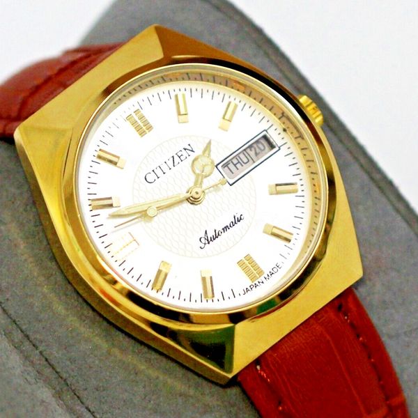 Rare! Vintage CITIZEN Automatic Men's Watch 21Jewels Colors Featured ...