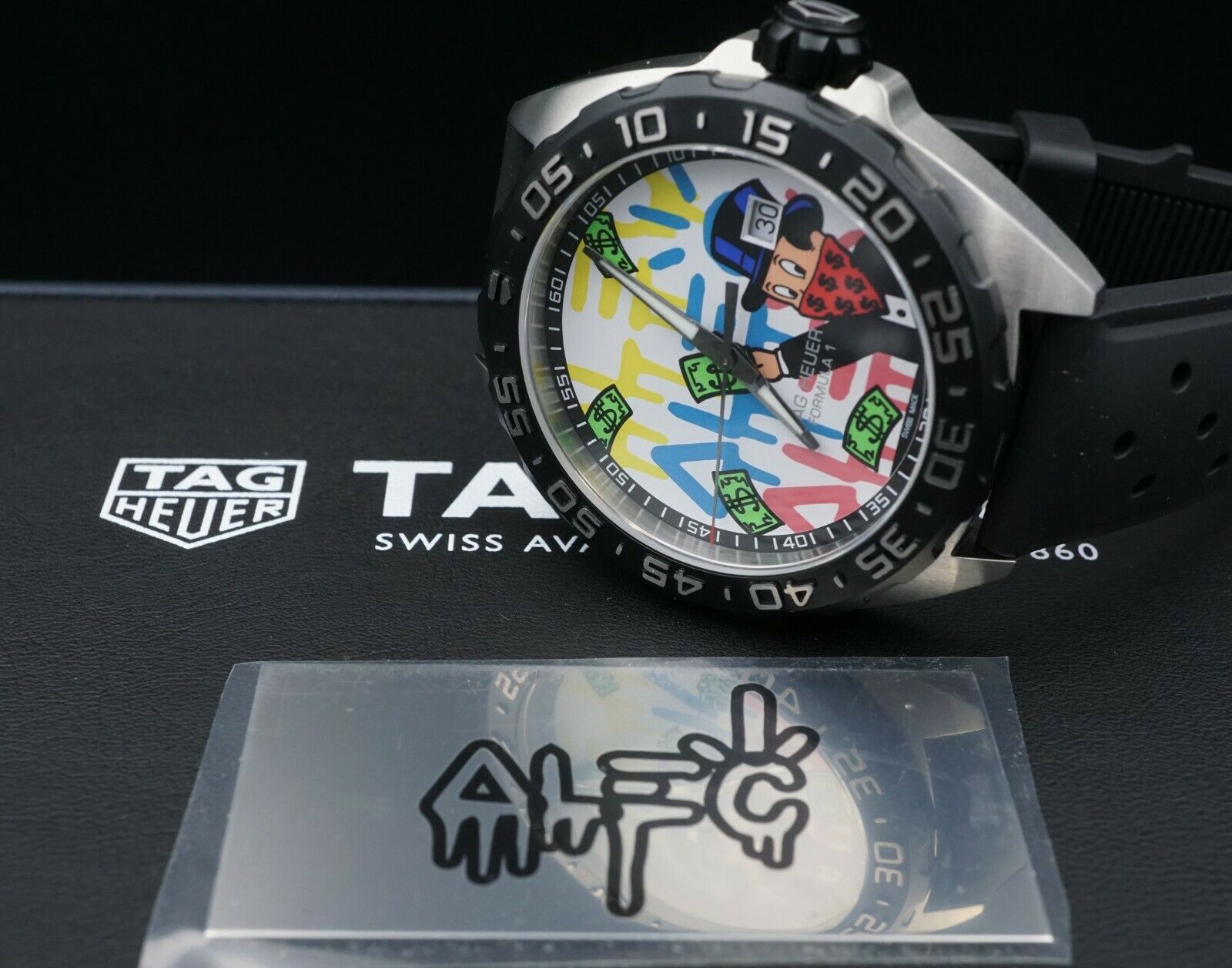 41mm TAG Heuer ALEC Monopoly Special Edition Watch WAZ1119 w/Box CO663 ...