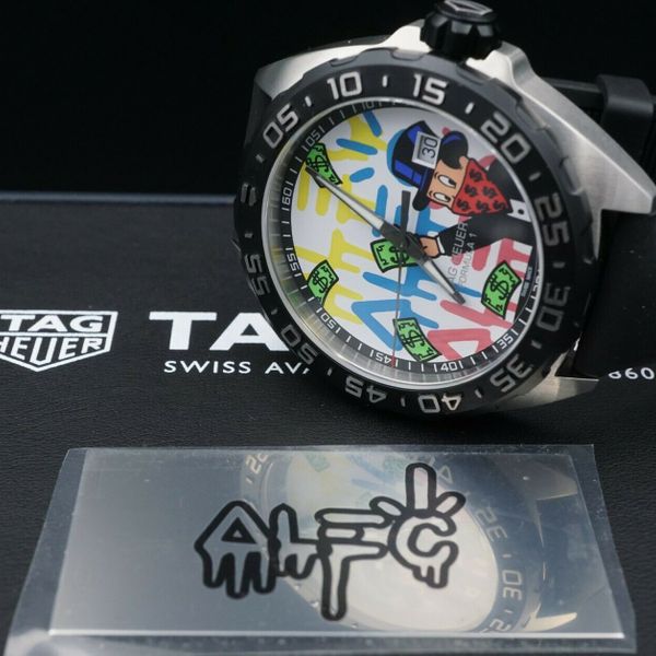 41mm TAG Heuer ALEC Monopoly Special Edition Watch WAZ1119 w/Box CO663 ...