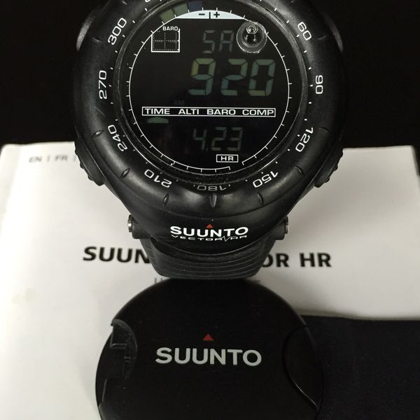 FS: Suunto Vector HR - Blackout | WatchCharts Marketplace