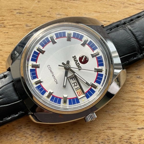 Vintage Rado Companion 2/Tone Dial Automatic Gents Watch, Swiss 38mm ...