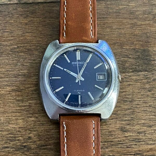 Vintage Seiko 7005 Automatic Watch Suwa Japan | WatchCharts Marketplace