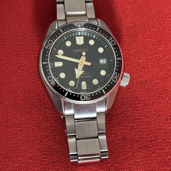 Seiko Prospex green with gold SPB105 | WatchCharts Marketplace