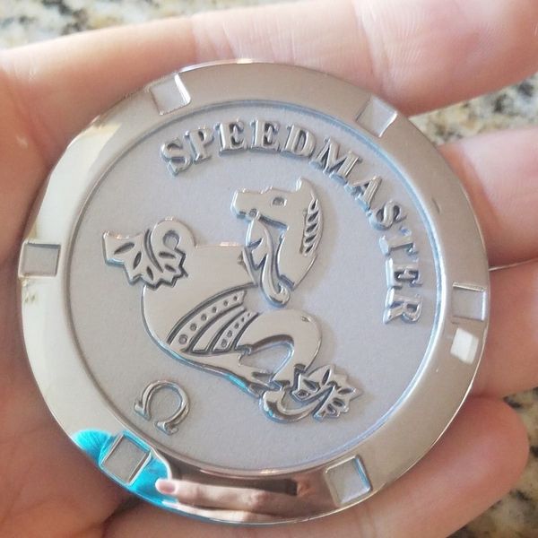 Omega Speedmaster Professional/Moon Watch Medallion/Metal/Collectible ...