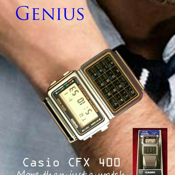 Casio CFX-400 Scientific Calculator Watch Module 463 - NEW OLD STOCK ...