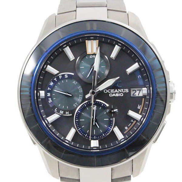 [Used] Casio Oceanus Manta Ray Edo Kiriko Limited to 3000 Bluetooth ...