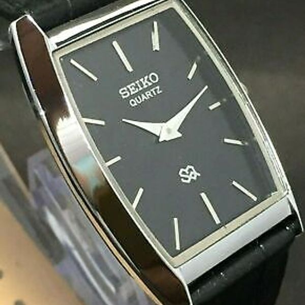 Beautiful Seiko Slim Quartz Japanese Men's Wrist Watch New Battery ...