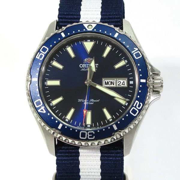 [Pre-owned] ORIENT | Orient F692-UAA0 SPORTS Diver Style / Day-Date ...