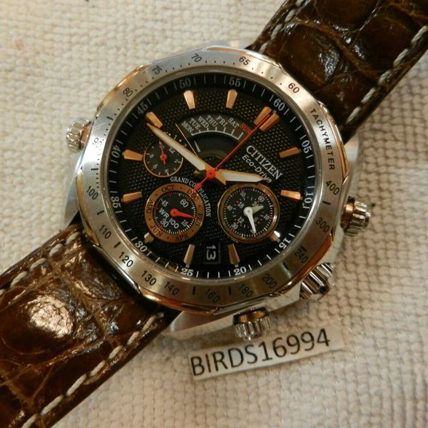 Citizen Watch Eco-Drive SIGNATURE COLLECTION GRAND COMPLICATION G910 ...