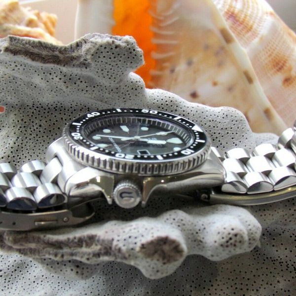 SEIKO MARINE MASTER PRO SUPER MOD + EVERYTHING RATCHET BRACELET HACKING ...