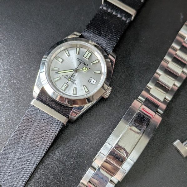 Custom Seiko Explorer Automatic Watch (Silver) | WatchCharts Marketplace