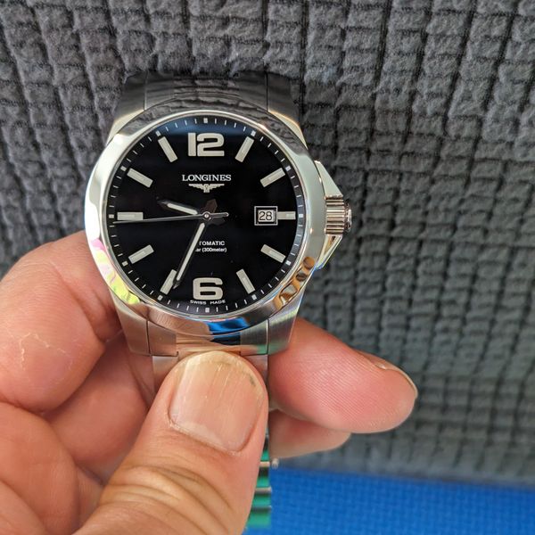 [WTS] Longines Conquest Automatic 41mm Black Dial | WatchCharts Marketplace