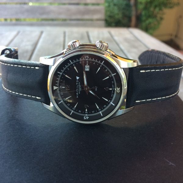 SOLD: Hamilton Jazzmaster Traveler GMT II | WatchCharts