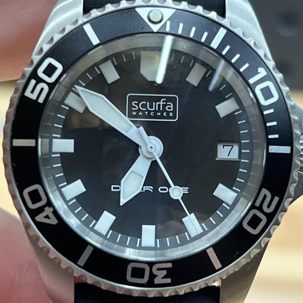 [WTS] Scurfa Diver One D1-500 Titanium Proto Dial Black | WatchCharts ...