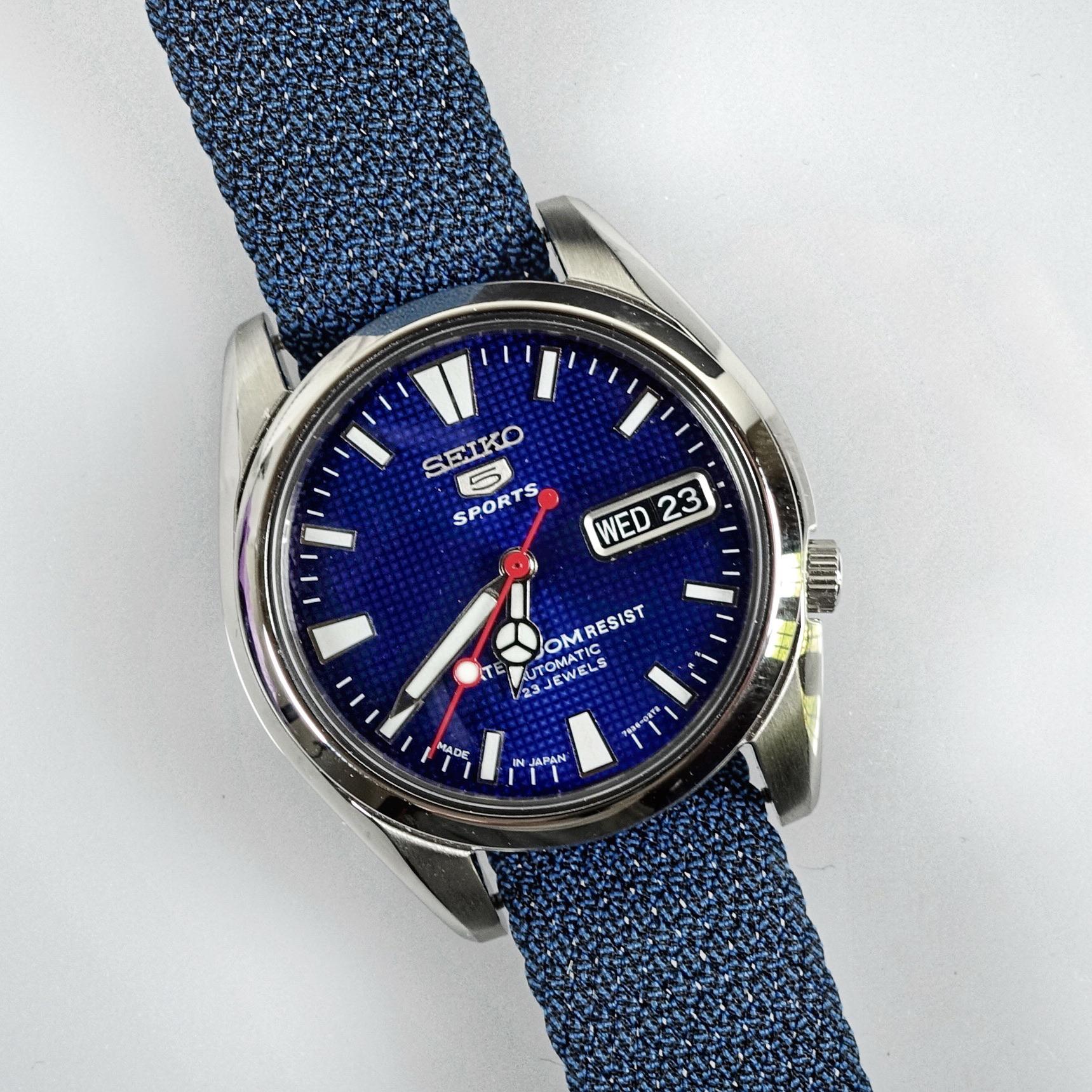 [WTS] Seiko 5 Waffle Dial Mod | WatchCharts Marketplace