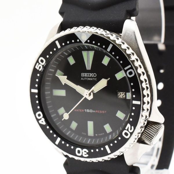 [NEAR MINT] SEIKO 7002 7001 Scuba Diver Watch Automatic 1993 From JAPAN ...