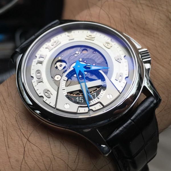 LTD Ed 100pcs???? Full Set Chopard LUC L.U.C Tech Twist 41mm Skeleton ...