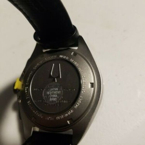 Bulova Special Edition Moon Apollo Lunar Pilot Chronograph Black Dial ...