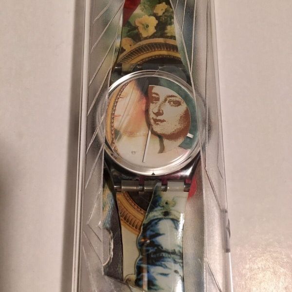 1997 Swatch Men's "The Lady In The Mirror" GK 170 Limited Ed. Quartz ...