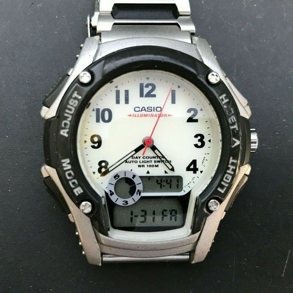 CASIO Forester FT-620 (2330) Analog & Digital 39mm watch - New Battery ...