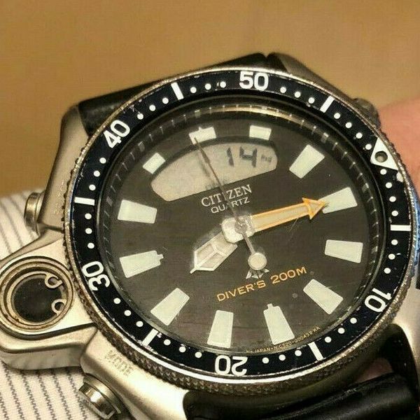 Citizen Promaster Aqualand Diver Quartz C520-Q01512 Men's | WatchCharts ...