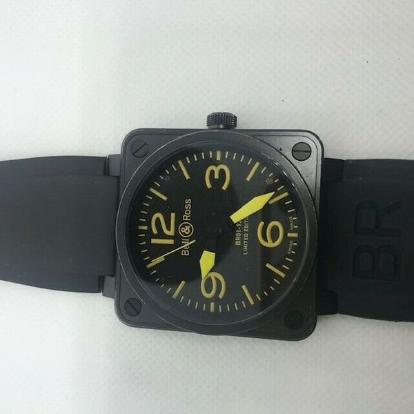 Bell and Ross YELLOW DIAL BR 01 with Box and Papers | WatchCharts ...