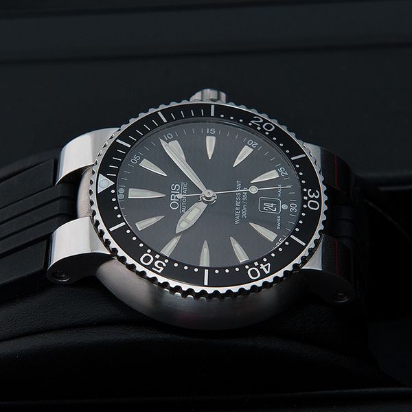 SOLD: Oris TT1 Diver date. Extra rubber strap. $700 | WatchCharts ...